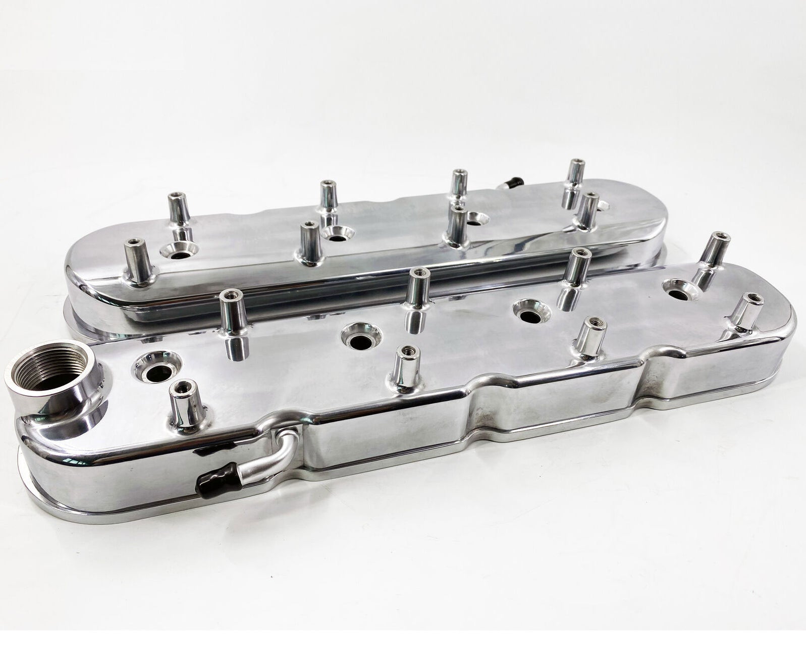 LS Cast Aluminum Tall Valve Covers for LS1 LS2 LS3 LS6 5.3 6.0 Polishe– Bull Boost Performance