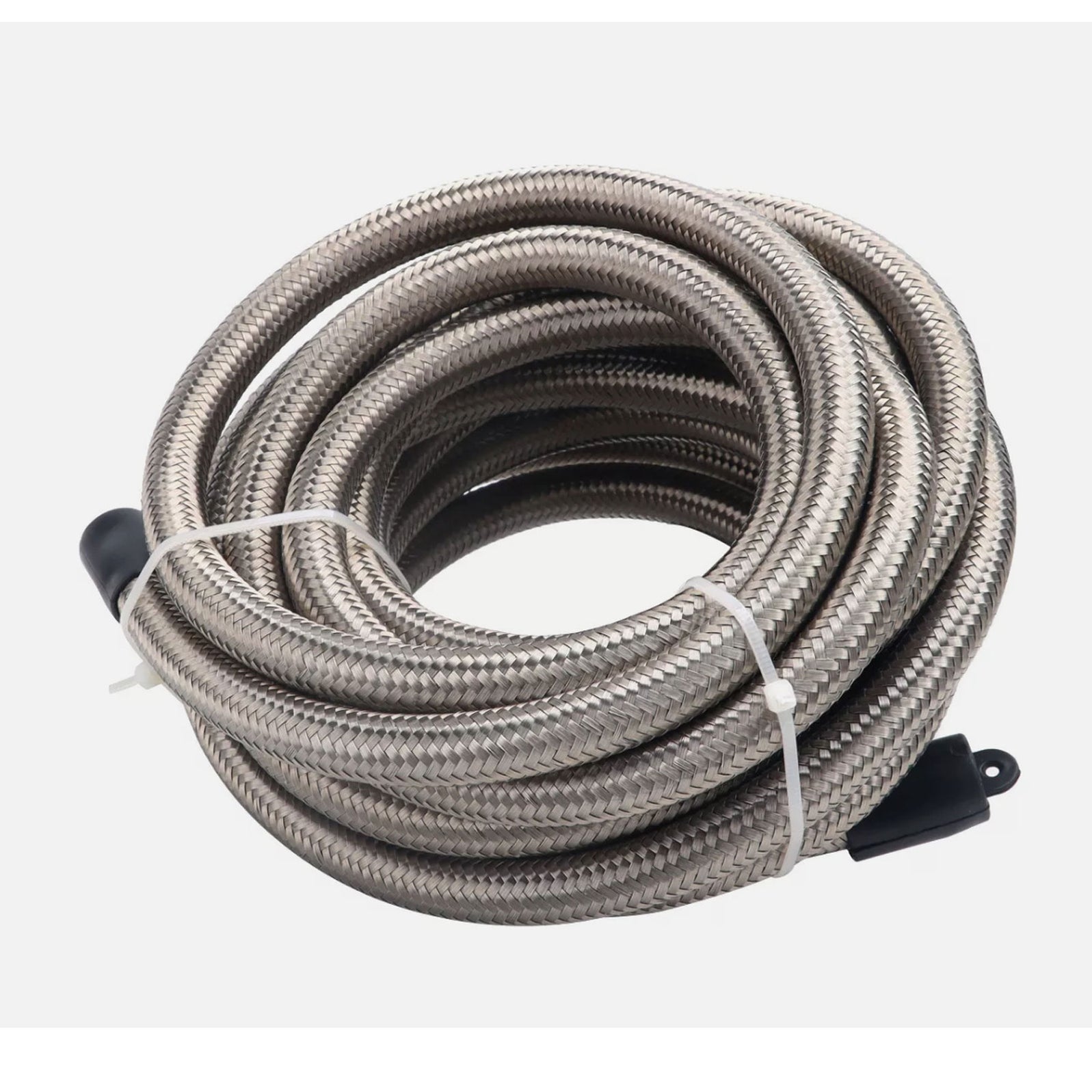 10AN/8AN/6AN Fitting Stainless Steel Braided Oil Fuel Hose Line Kit 5F ...