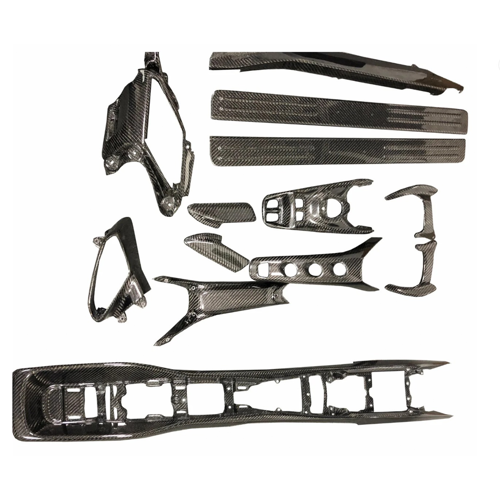 Carbon Fiber Interior Trim Kit for Ferrari 488– Bull Boost Performance