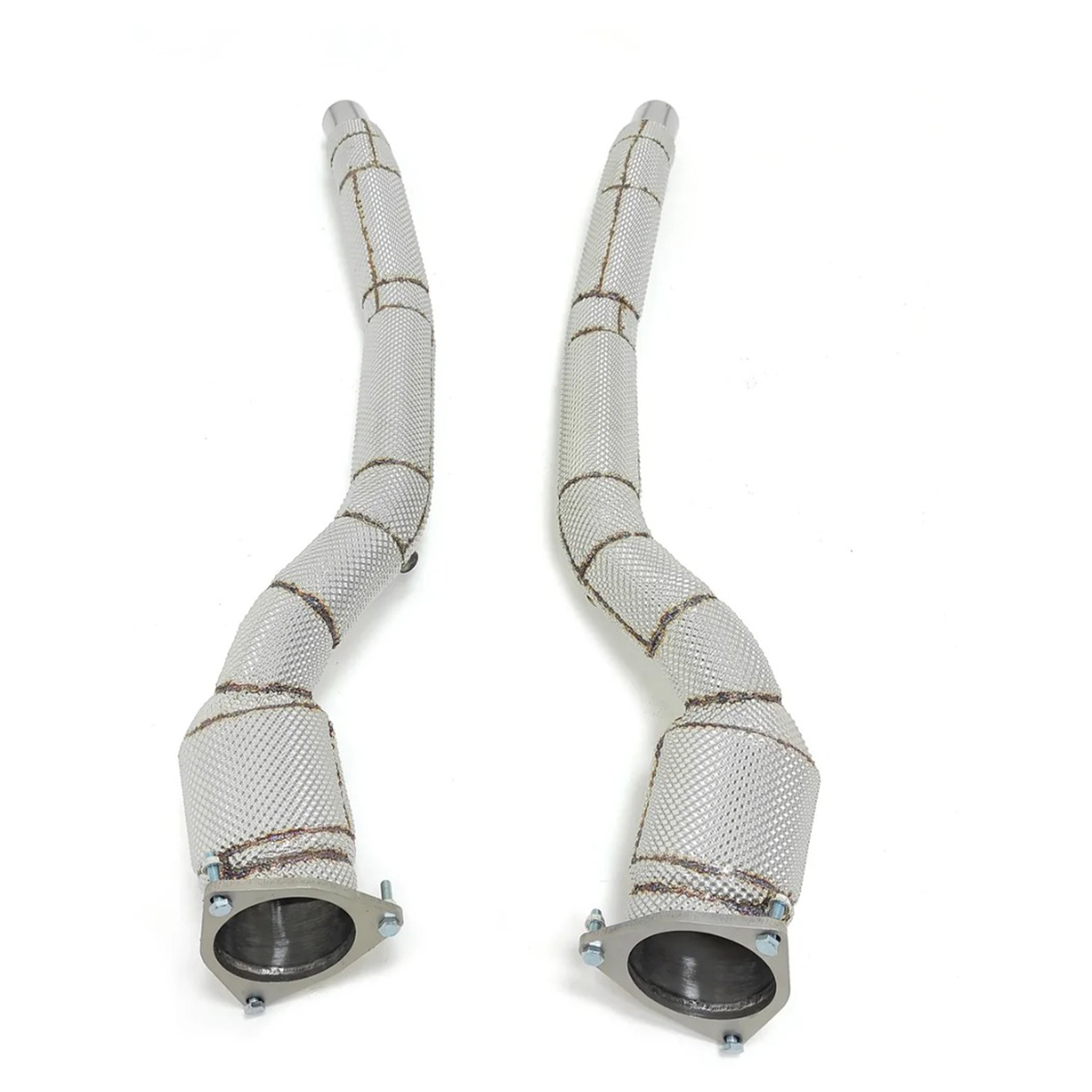 Exhaust Downpipe w/ Heat Shield for Ferrari F12 Berlinetta / Ferrari 8 ...