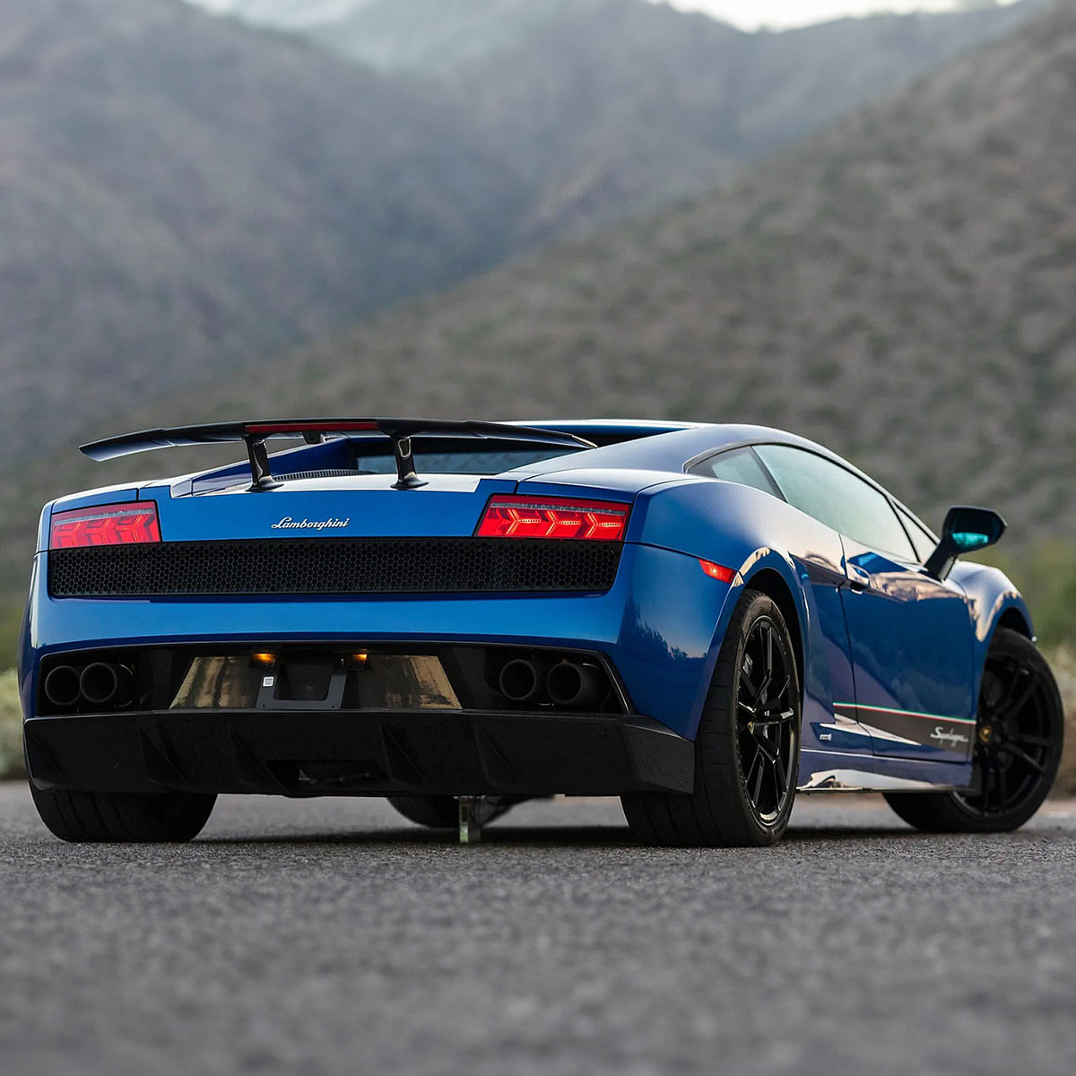 SRATEC Carbon Fiber Rear Spoiler Wing for Lamborghini Gallardo LP540 L ...