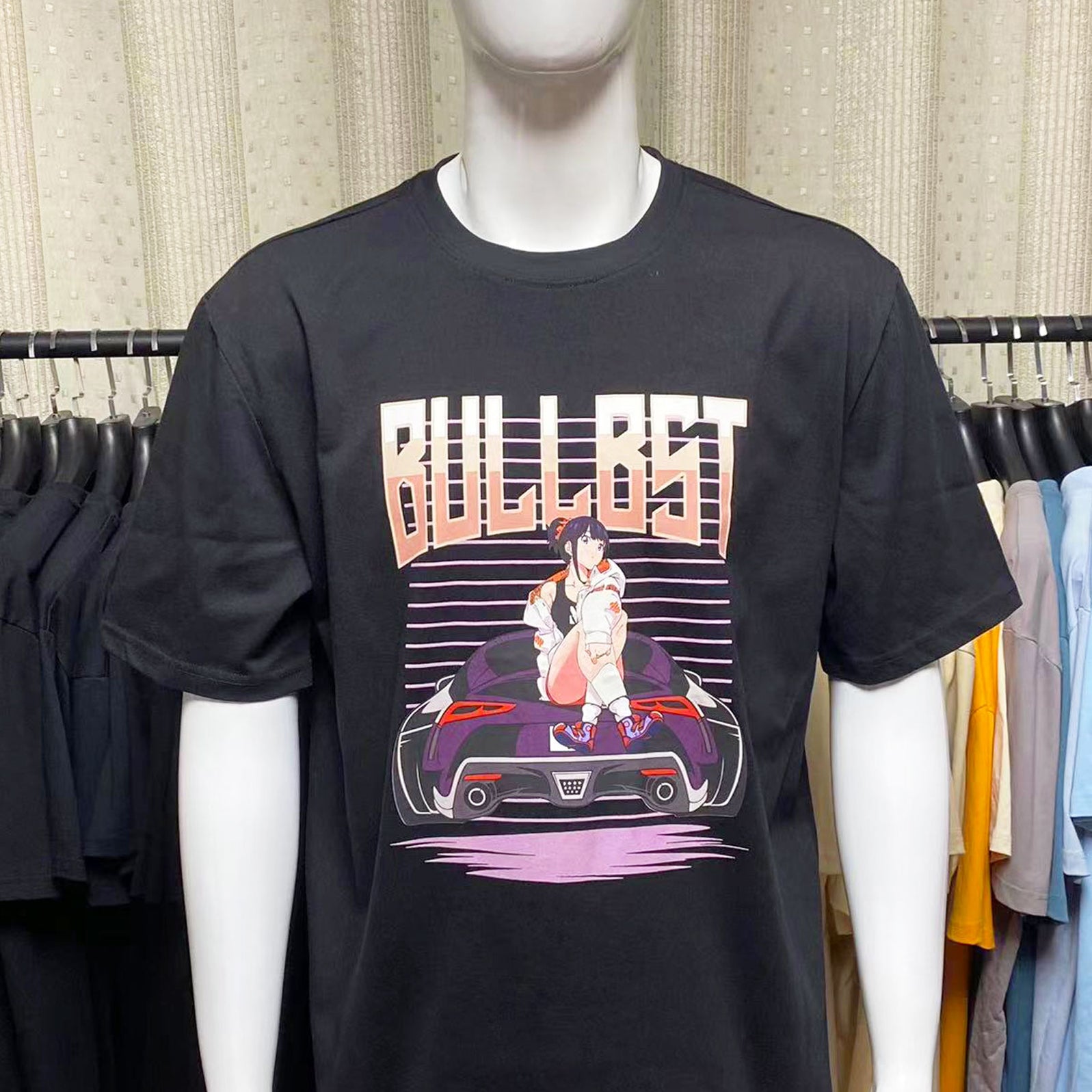 Supra Anime Girl Regular Heavy Cotton Pre Shrunk Shirt– Bull Boost ...