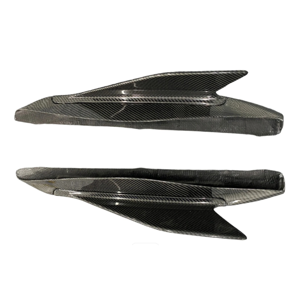 Carbon Fiber Corner Side Skirt Winglet for Ferrari 488– Bull Boost ...
