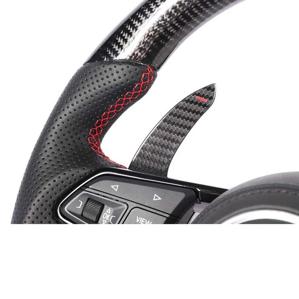 Carbon Fiber Steering Wheel Replacement for Audi R8– Bull Boost Performance