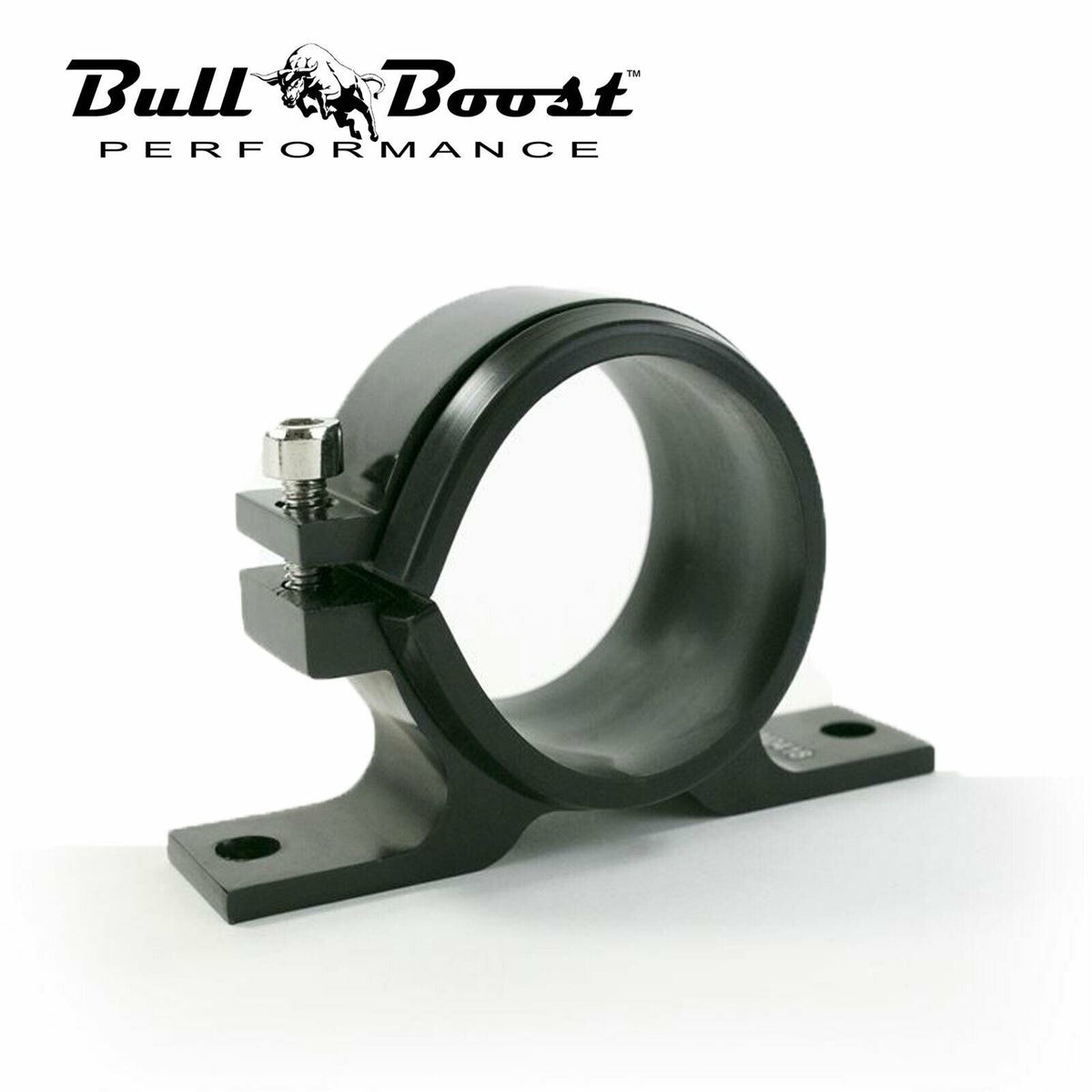 BLACK Fuel Pump Mounting Bracket Single Filter Clamp 044 60mm– Bull Boost Performance