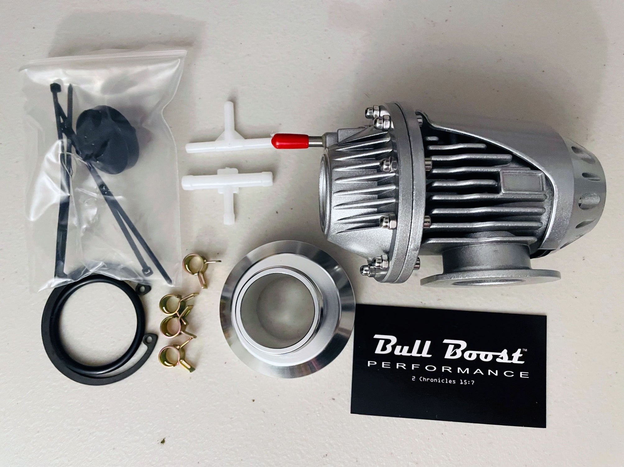 Universal SSQV BOV kit SQV Adaptor Blow Off Valve BOV Silver Stealth S ...