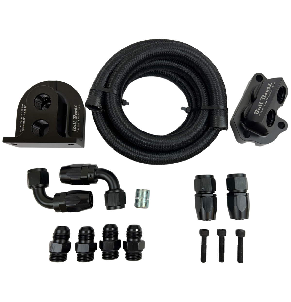 For 2011-22 Ford 5.0 / 5.2 Coyote Oil Filter Relocation Kit Mustang GT ...