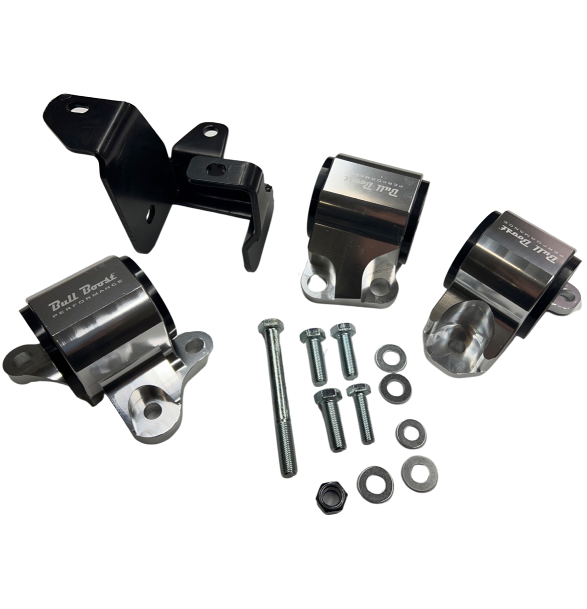 D-Series 2 Bolt Billet Motor Mount Swap Kit 96-00 Polyurethane D15 D16 ...