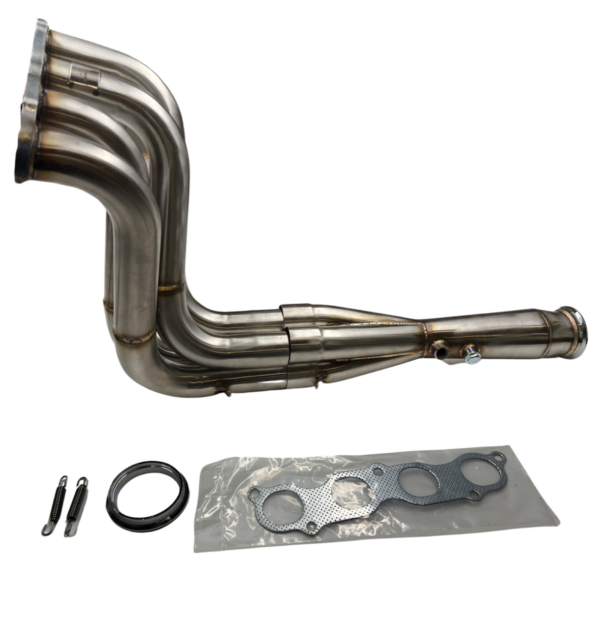 K Series K20 K24 Megaphone Pipe Header Exhaust 3" 4-1 Tri-Y EK EG DC2 ...