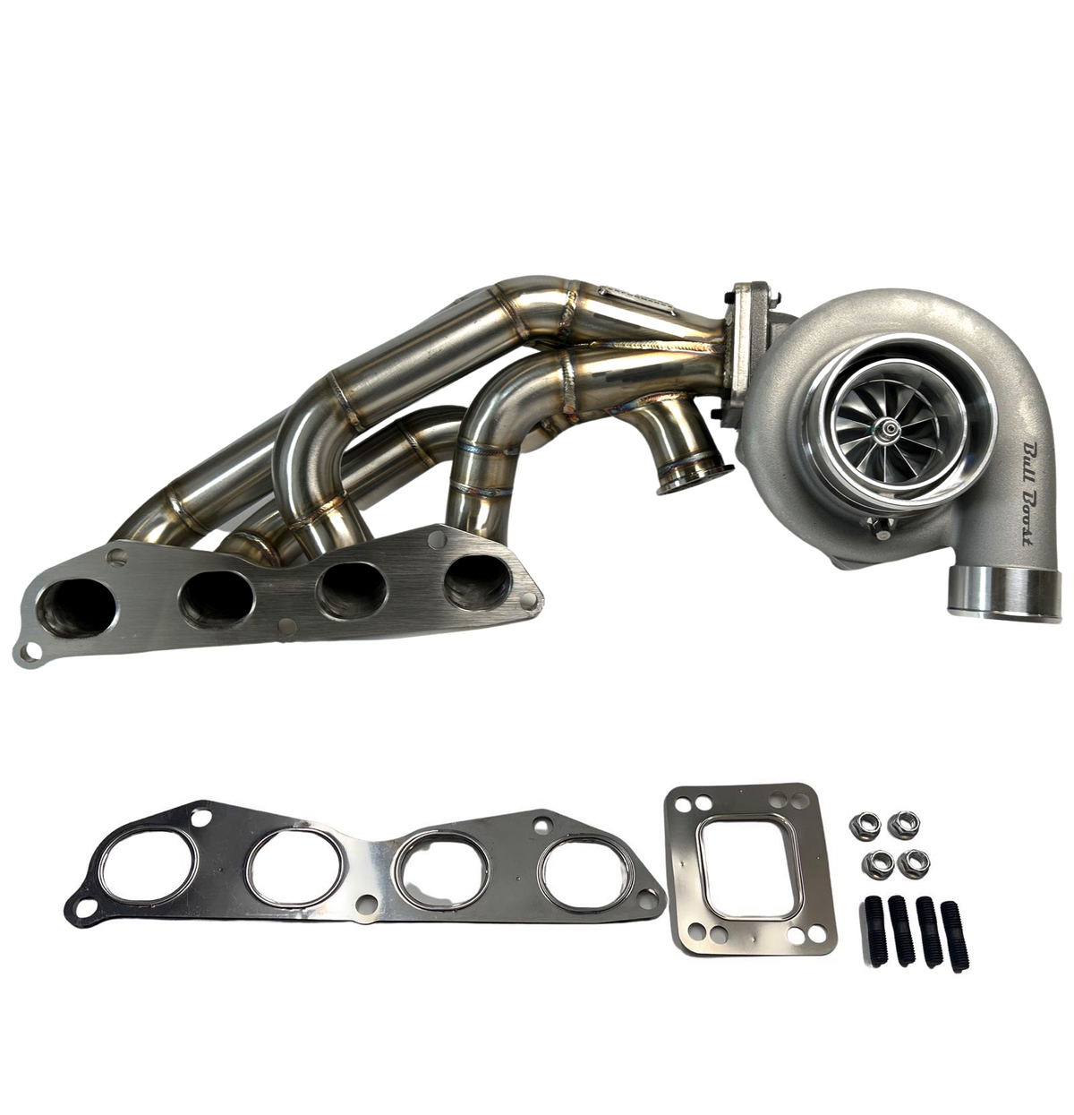 K Series Sidewinder Manifold K20 K24 T4 .82 Dual Ball Bearing Turbo K ...