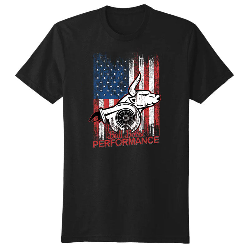 Turbo USA Bull Boost Performance Regular Heavy Cotton Pre Shrunk Shirt